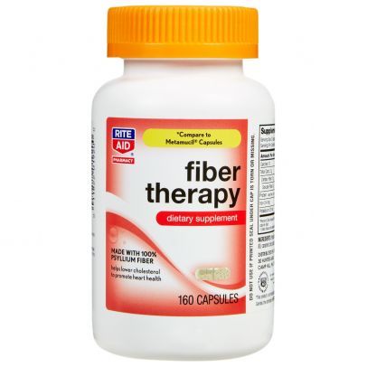 RITE AID FIBER THERAPY 160 CAPSULES