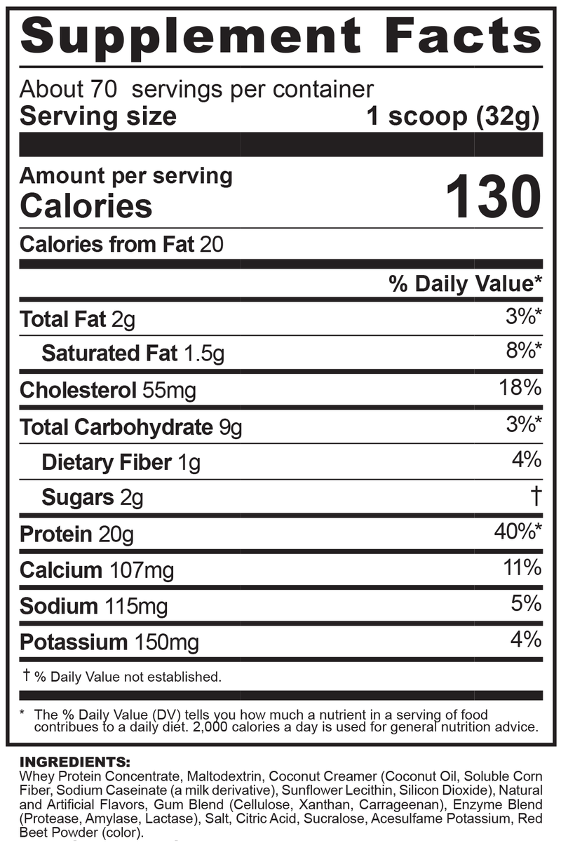 CVS WHEY PROTEIN 2LBS