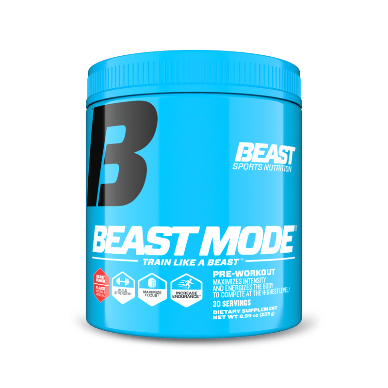 BEAST Mode Pre workout Punch 30 Servicios