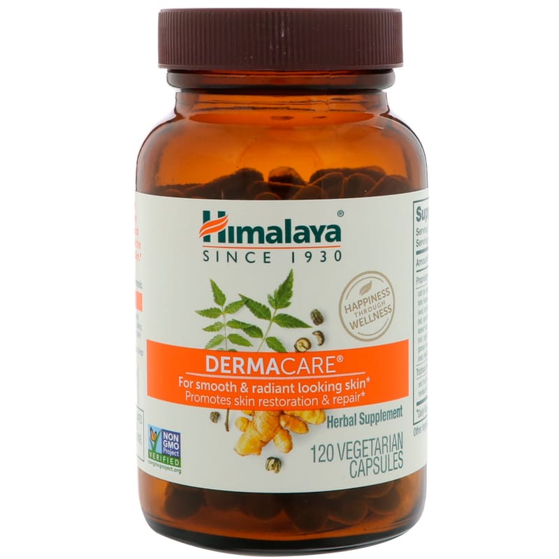 HIMALAYA DERMA CARE 120 VEGIE CAPS