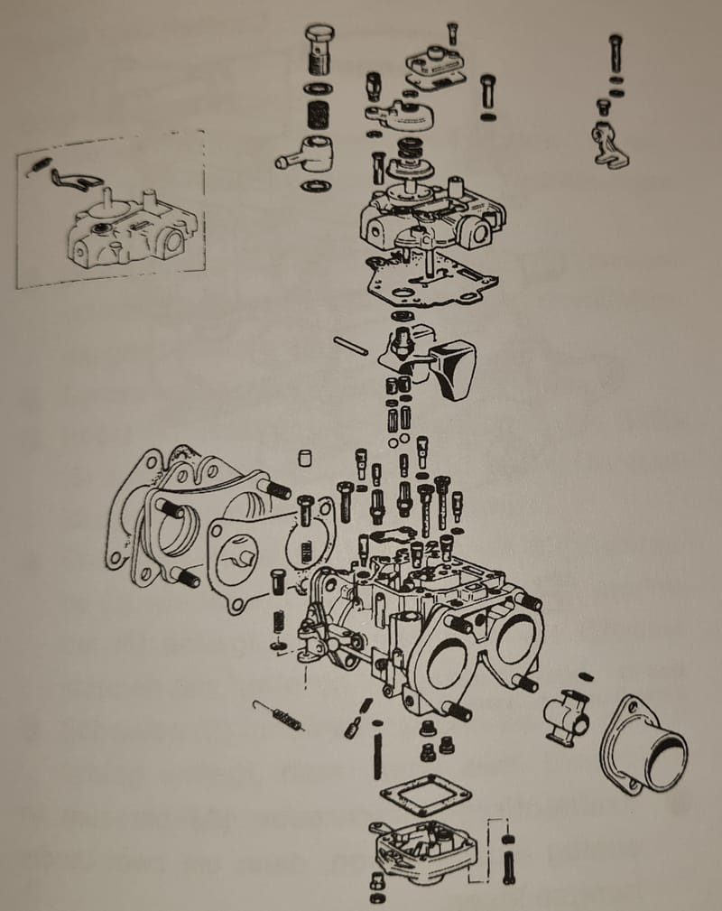 Simca Vergaser & Zubehör - Simca Christall