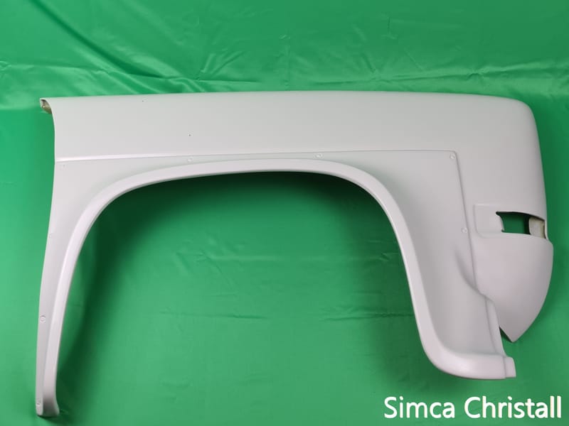 Rallye 3 Kotflügel vorne rechts 7 Zoll ( Kunststoff ) - Simca Christall