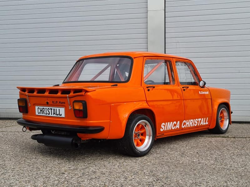 Rallye 3 Heckspoiler ( Kunststoff ) - Simca Christall
