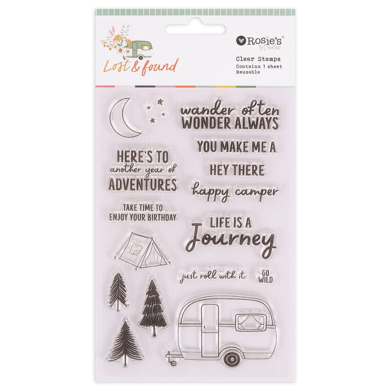 Lost & Found Clear Stamps - SCRAPBOOK HAVEN
