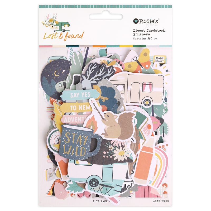 Lost & Found Clear Stamps - SCRAPBOOK HAVEN