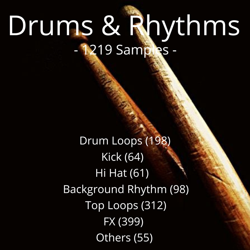 Drums & Rhythms - World music samples