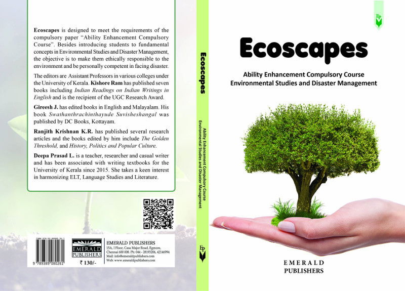 Ecoscapes published by Emerald Publishers Ranjith s Pegasus