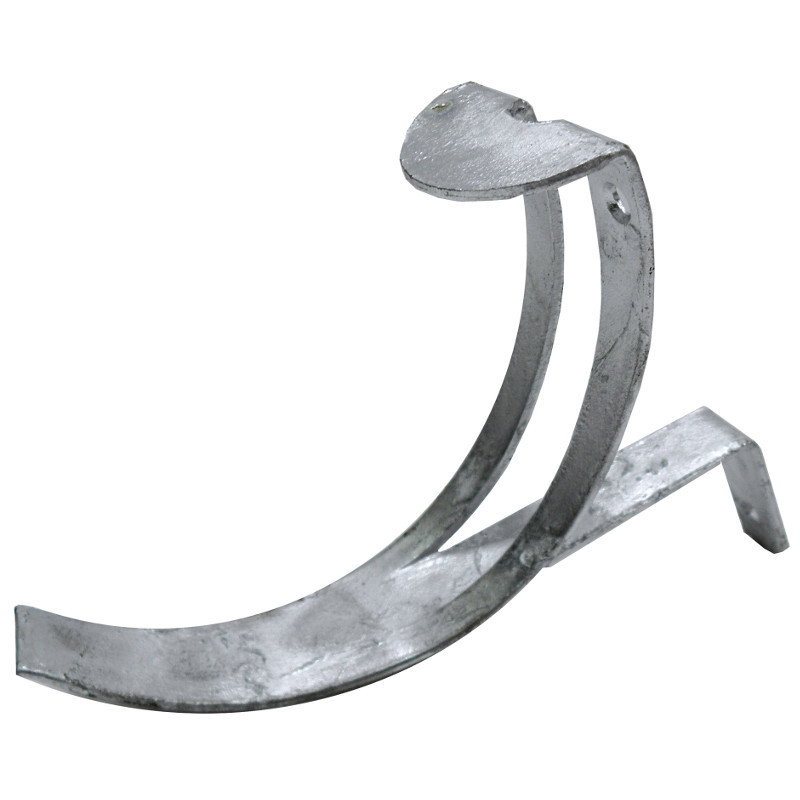 5″ Galvanised Half Round Gutter Facia Bracket - Hutch Hardware Buttevant