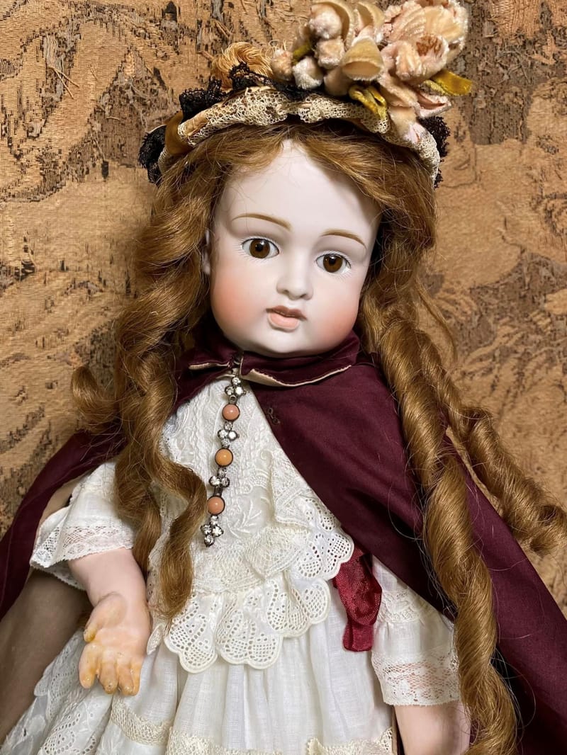 Sold~ 19" Rare Antique German Doll Kestner Bru French Bebe CM Early ...