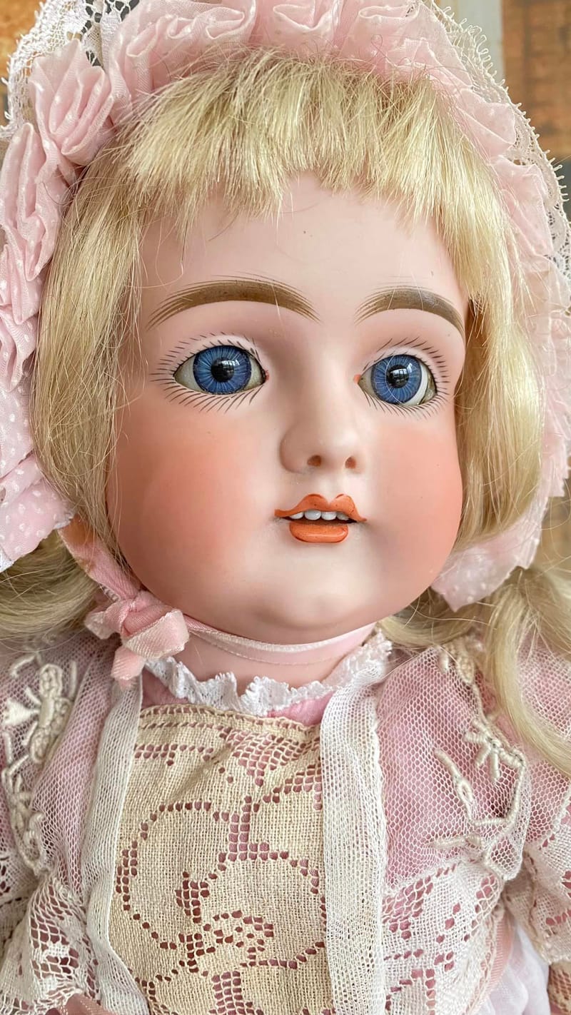 Sold! ~ 22 1/2" Antique German Doll Character Kestner 129 Mark...