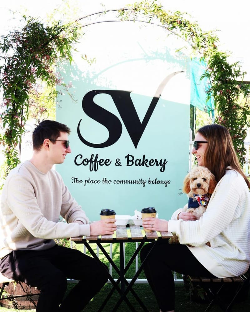Hot in the suburbs: Community spirit on the menu at SV Coffee...