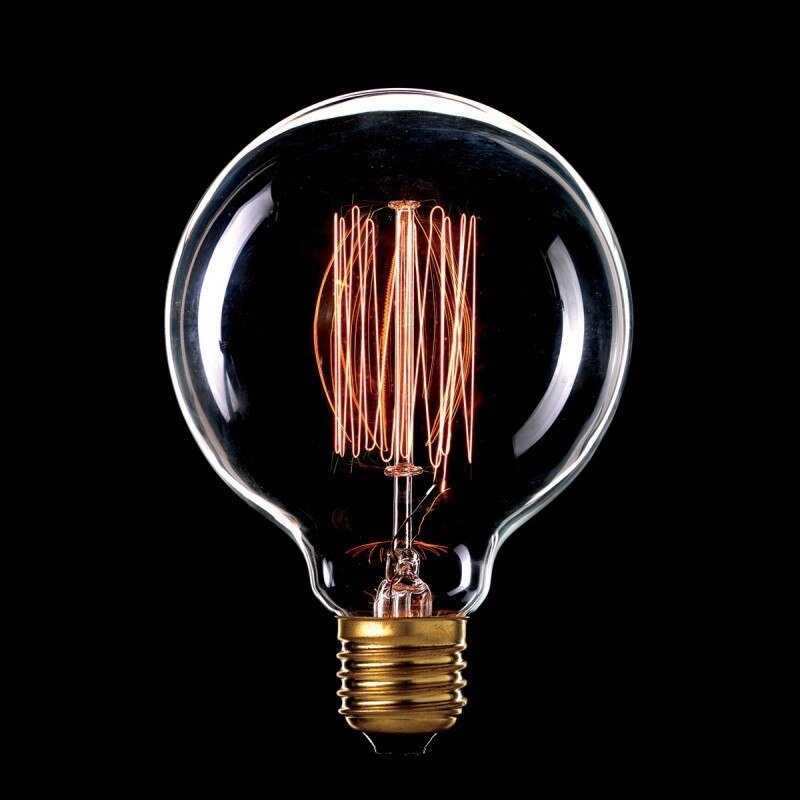 ANTIQUE Style ST18 Shaped ES Globe - Calmatronics pty Ltd