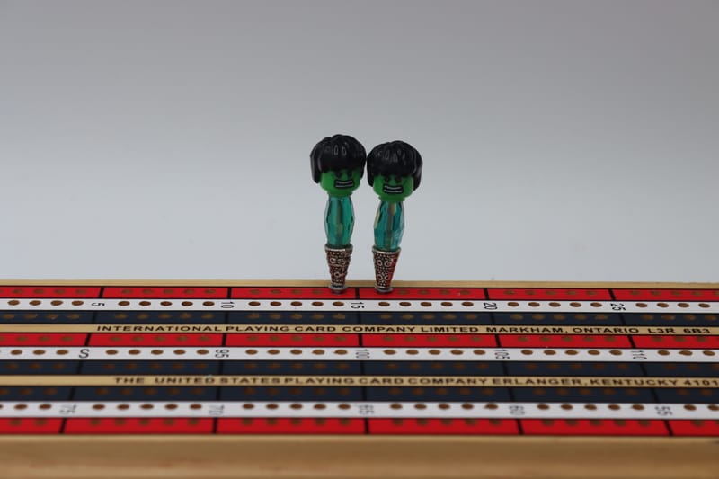 Super Hero and Villain Cribbage PegsPegs - KRAZY KUSTOM CRIBBAGE PEGS ...