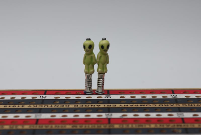 Alien Cribbage Pegs - KRAZY KUSTOM CRIBBAGE PEGS (Since 2016)