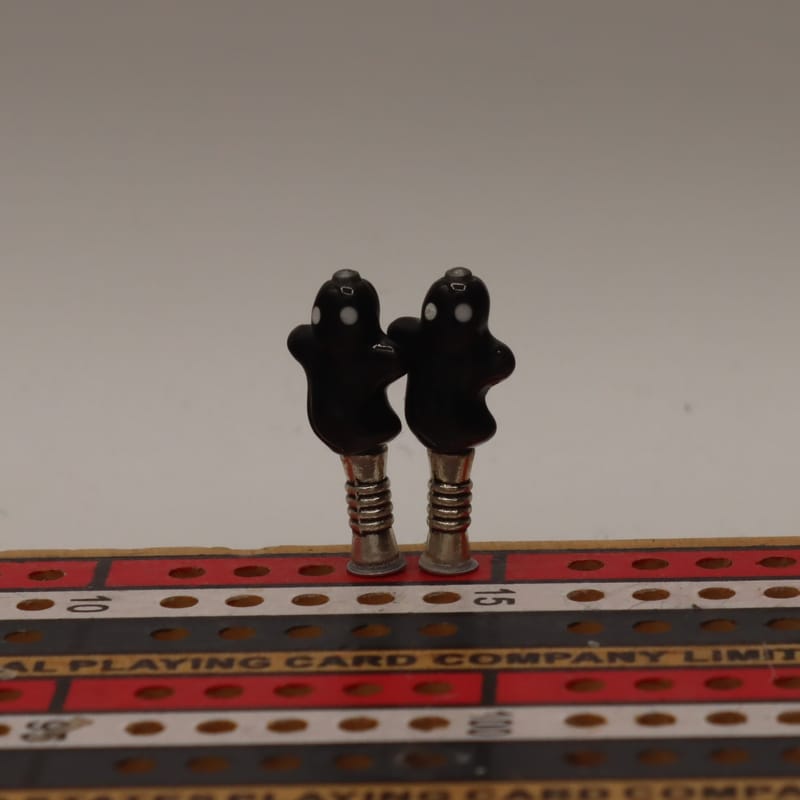 Black Ghost Cribbage Pegs - KRAZY KUSTOM CRIBBAGE PEGS (Since 2016)