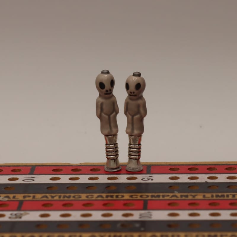 Alien Cribbage Pegs - KRAZY KUSTOM CRIBBAGE PEGS (Since 2016)