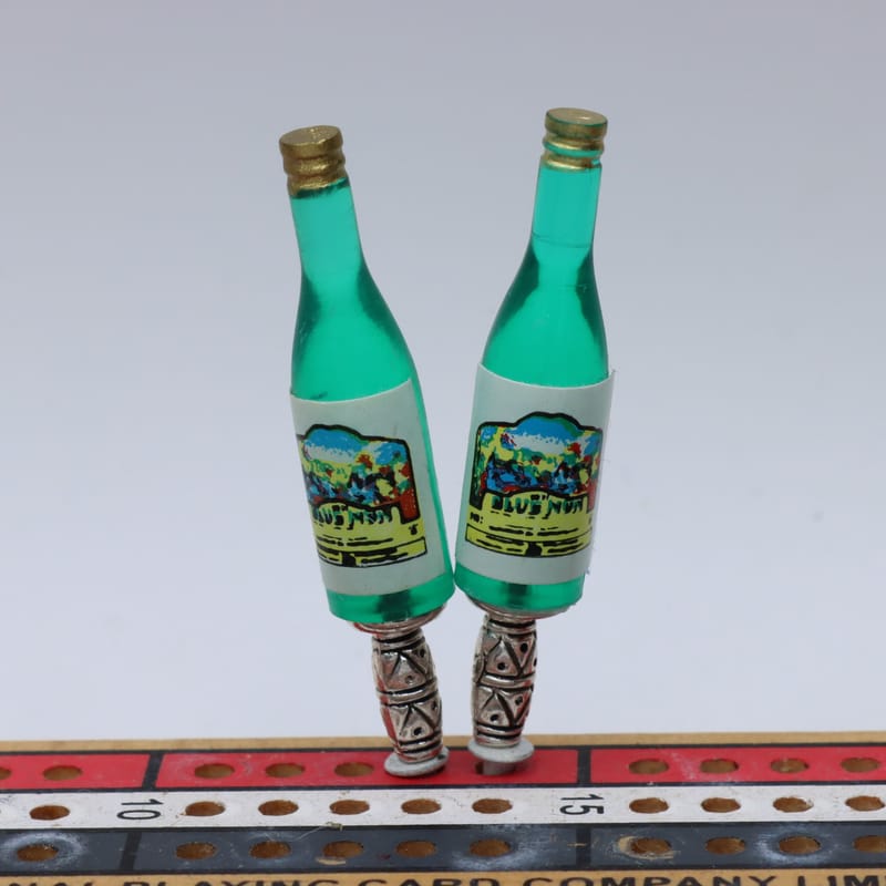White Wine Goblet Cribbage Pegs - KRAZY KUSTOM CRIBBAGE PEGS (Since 2016)