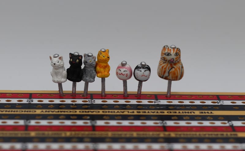 Cat Cribbage Pegs - KRAZY KUSTOM CRIBBAGE PEGS (Since 2016)