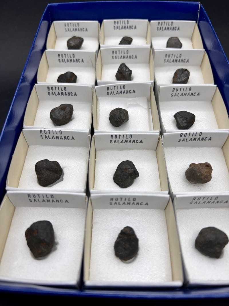 RUTILO CON HEMATITES (BRASIL)