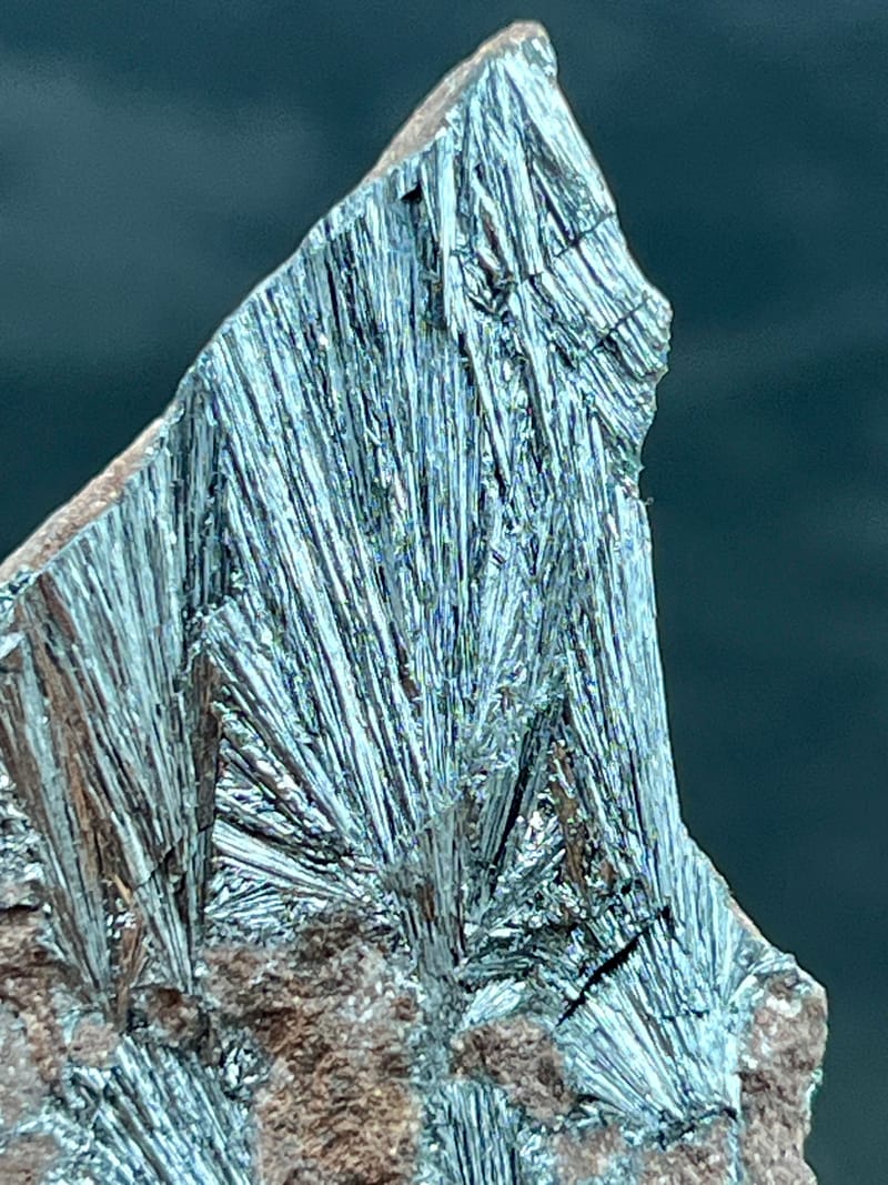 MANGANITA PIROLUSITA (AZLAG BOLOUMAME, MARRUECOS)