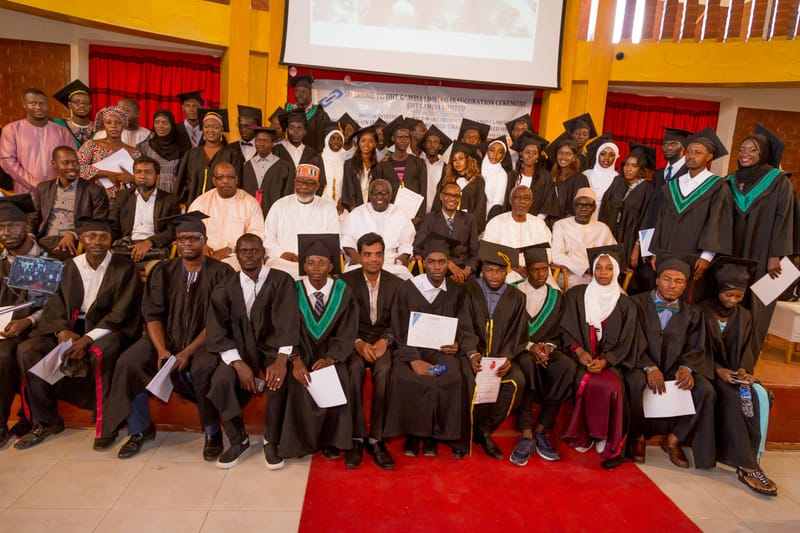 IIHT Gambia Graduates 1st badge of 52 students - IIHT Gambia Ltd