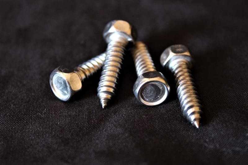 5.5 x 25 (12 x 1) Hex Head Self Tapping Screw Pack of 8