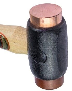Thor No 3 44mm Copper and Hide Hammer - The Stainless Bolt Company