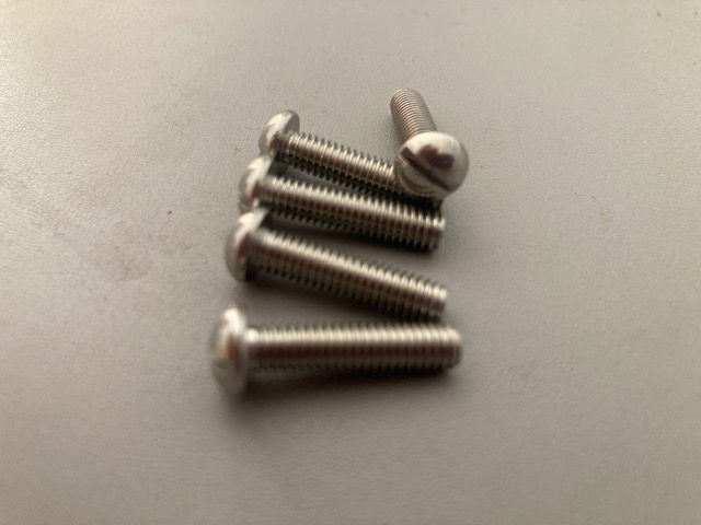 Slotted Round / Dome Head - The Stainless Bolt Company