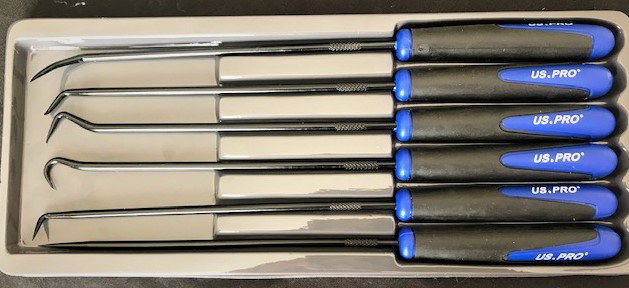 US.Pro 6 Piece Long Reach Hook & Pick Set - The Stainless...