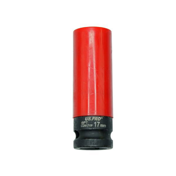 US.PRO 1/2 Drive 17mm Alloy Wheel Socket 3758