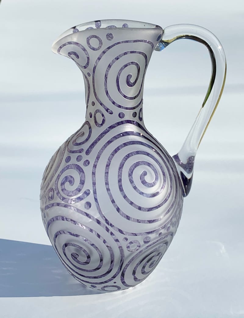 Round Jug (24 cm tall) - E&M Glass