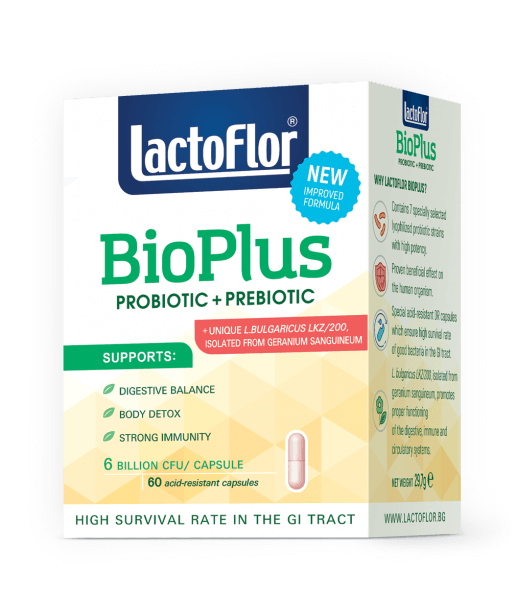 LACTOFLOR BIOPLUS CAPSULES - Biostar Organix Healthcare Association