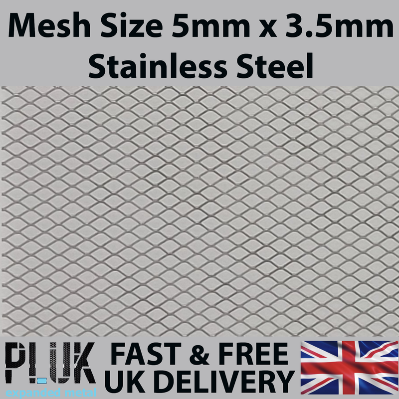 Expanded Stainless Steel Mesh