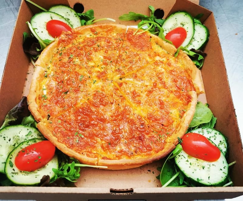 8 INCH ROUND QUICHE - fiestabuildabuffet