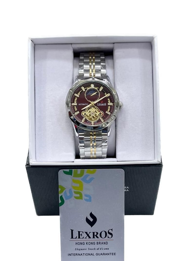 ساعات لكسروز اوتوماتيك فاخرة LEXROS-3007