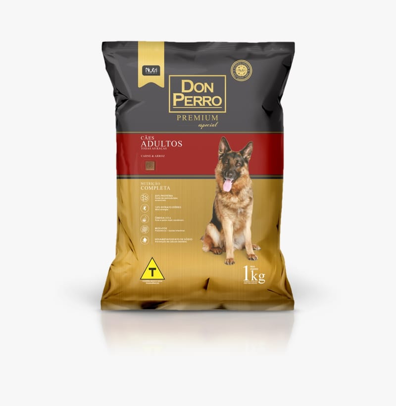 Don Perro Premium Especial - Carne e Arroz - Izair Borba & Cia Ltda