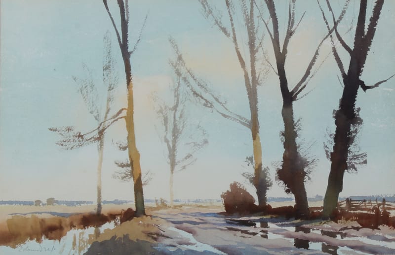 Edward Seago - watercolour - Allan Kirk - artist and teacher