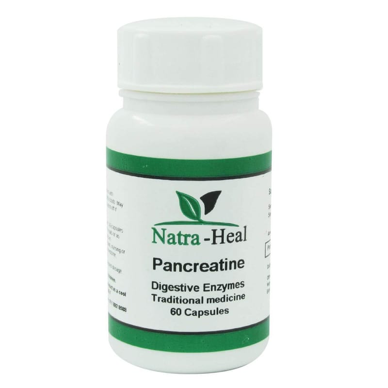 Pancreatine (60 vegan capsules) - Nature's Way Online Holistic Health Shop