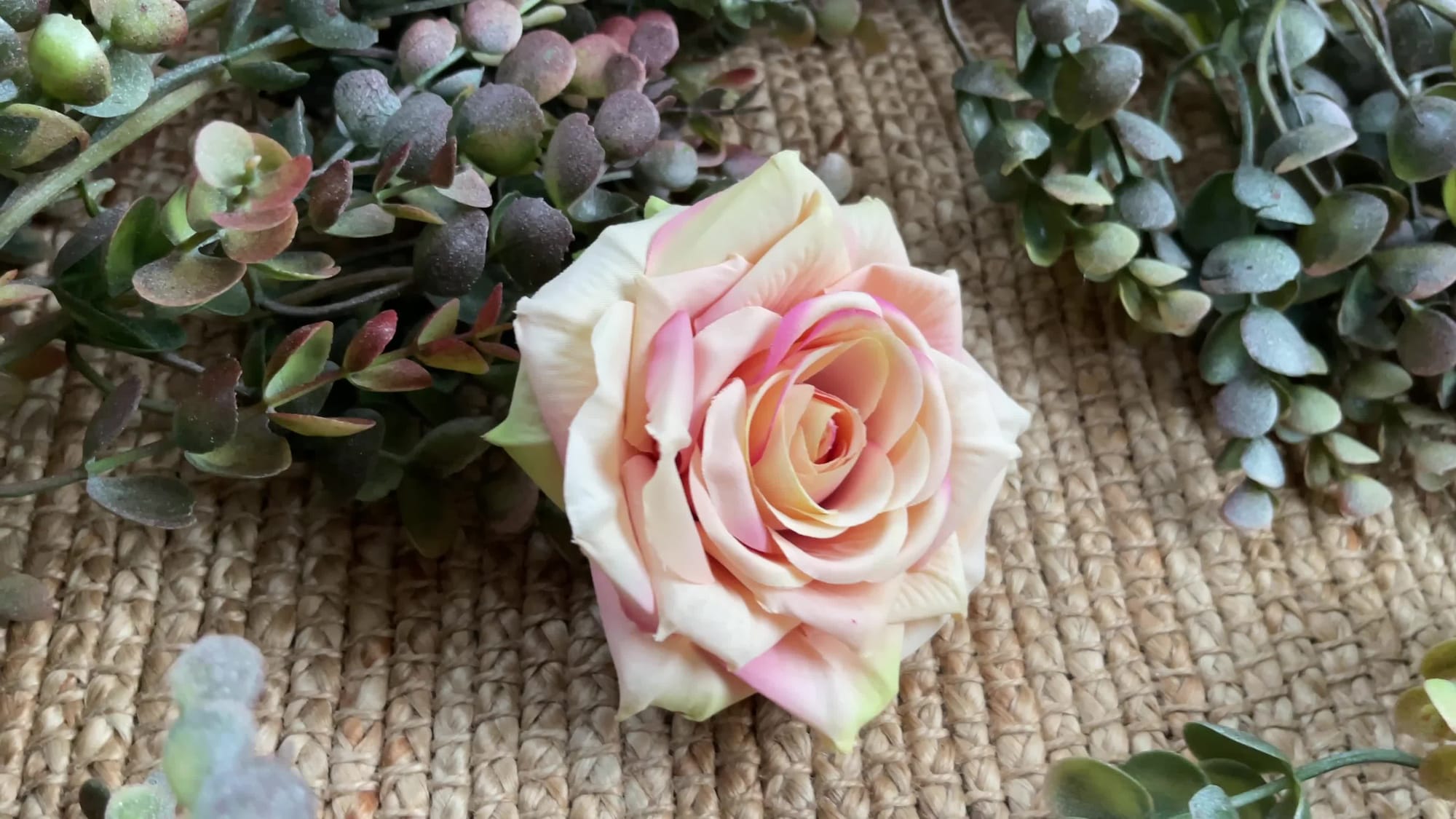Rose Crystal ( Pinch Of Pink ) - Artificial Flowers Keighley UK