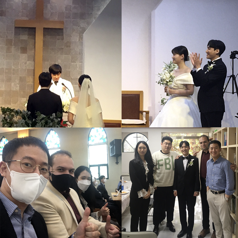 04.30. 22. Celebrating Jaehong's marriage! - SCL, KAIST. - KAIST SOCIAL COMPUTING LAB