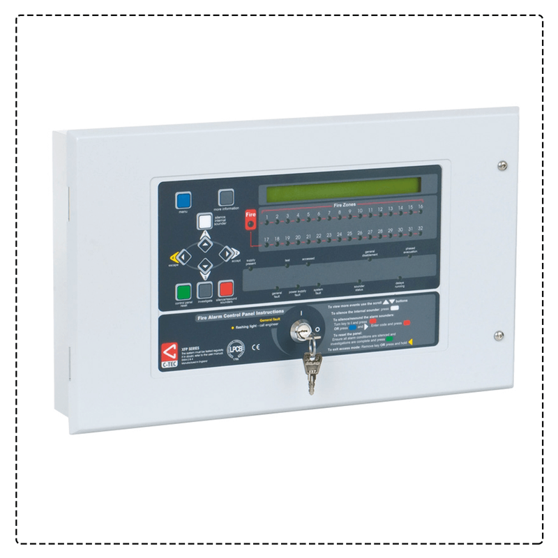 XFP 2 Loop 32 Zone Addressable Fire Panel (XP95/Discovery protocol ...