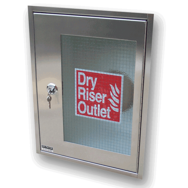 Vertical Stainless Steel Outlet Cabinet - 05 FIRE & SECURITY LTD