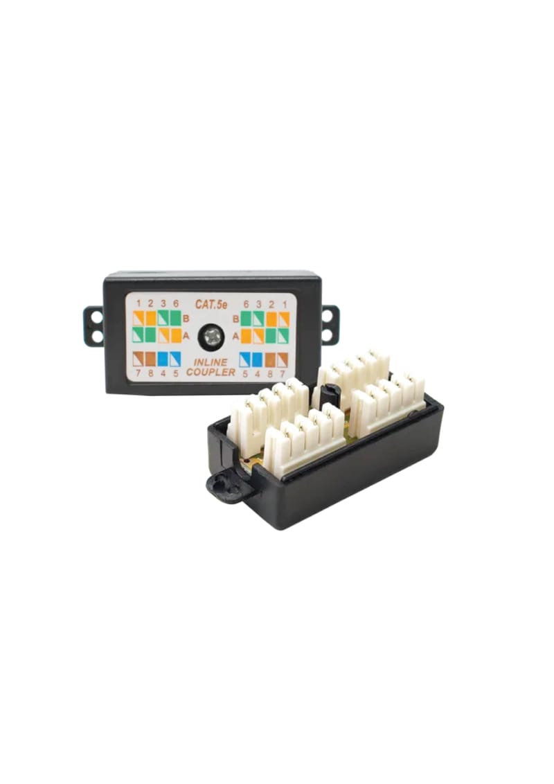 Cat 5e/6 IDC Inline Cable Coupler junction Box - 05 FIRE & SECURITY LTD