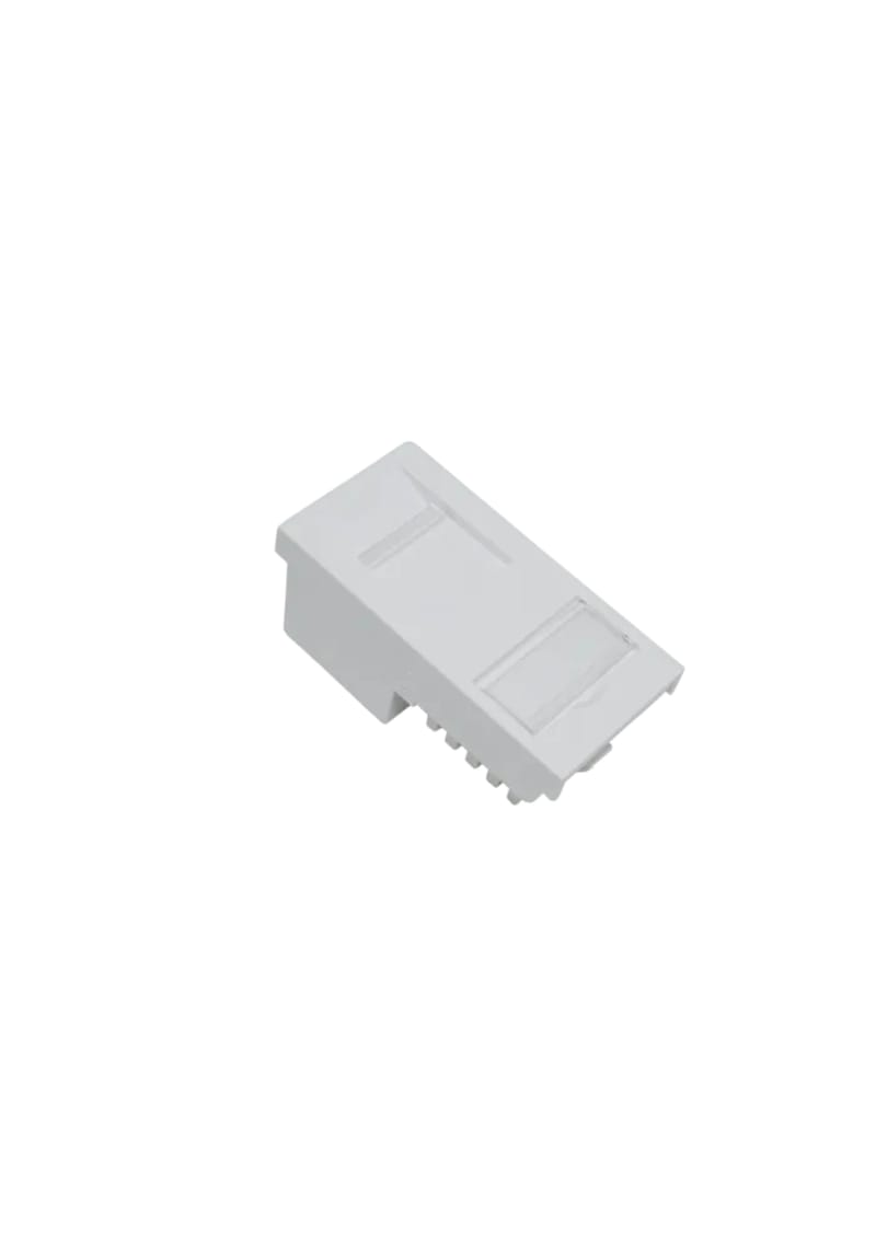 Snap-in RJ45 Euro Module for Cat 5e or Cat 6 UTP IDC (White) - 05 FIRE ...