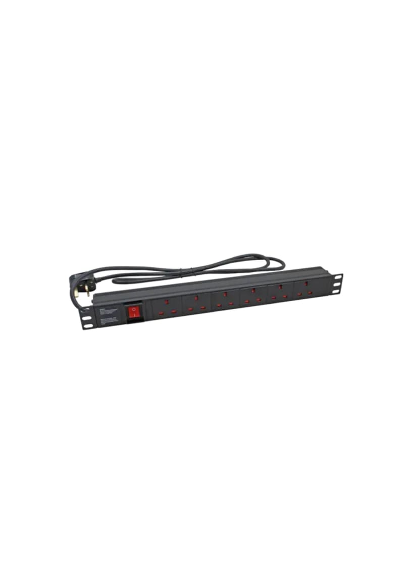 UK Socket / UK Plug PDU Vertical 12 Way - 05 FIRE & SECURITY LTD