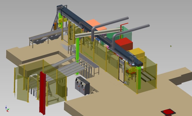 TOYOTA LOW PRESSURE PLATFORM ROBOT GANTRY - Gems Engineering Vic Pty Ltd