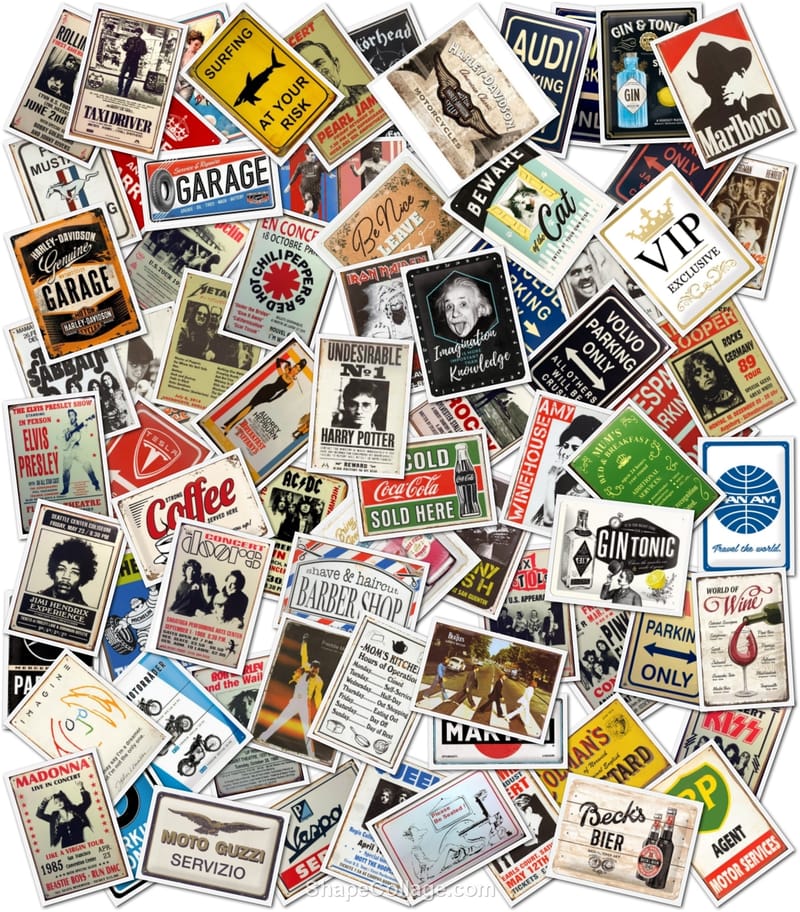 Retro Signs | Vintage metal Signs UK- Retro Gifts Retail