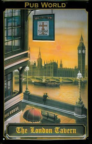 JACK THE RIPPER PUB SIGN - RETRO GIFTS RETAIL