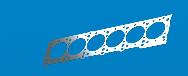 M104 Compression Lowering Steel Cylinder Head Gasket - The Kangaroos Team