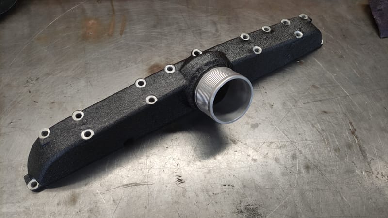 om606 - Aluminium Short Runner Intake Manifold - The Kangaroos Team